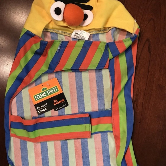 Sesame Street | Other | Sesame Street Bert Halloween Dog Costume Nwt ...